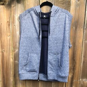 Jackets & Coats | Mens Grey Hooded Vest | Poshmark